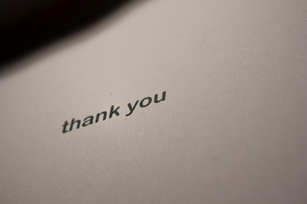 Five Simple Ways to Say "Thanks" to a Journalist