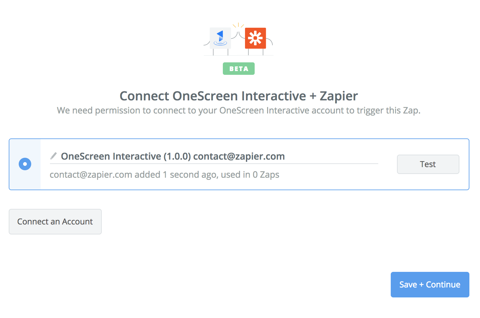 How to Get Started with OneScreen Interactive on Zapier | OneScreen ...