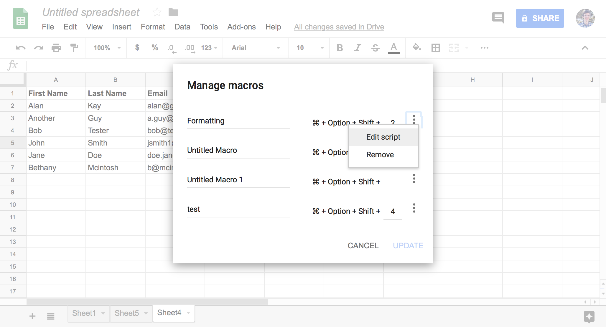 Vincent s Reviews How To Automate Google Sheets With Macros No Coding 