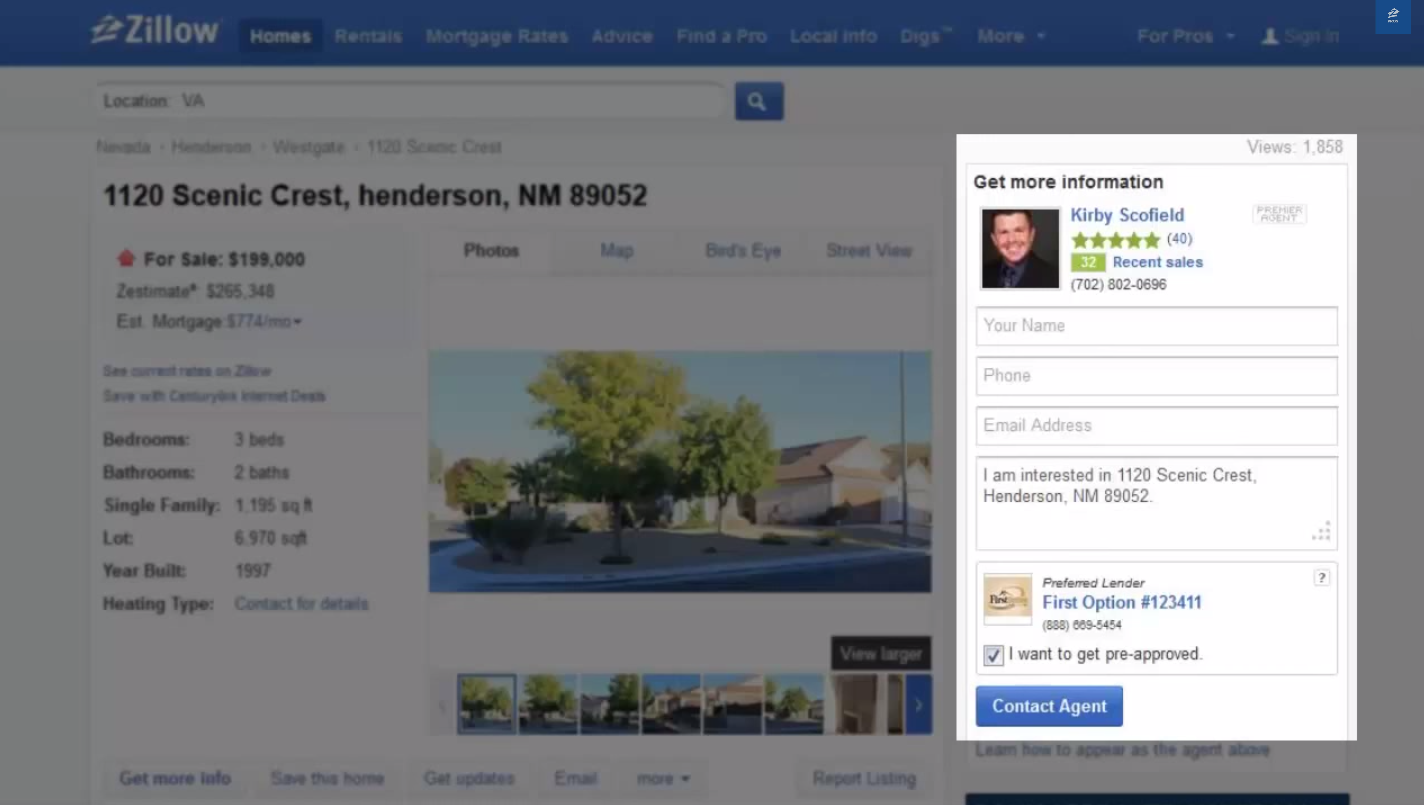 Send New Zillow Contacts To Salesforce Zoho Crm Mailchimp And