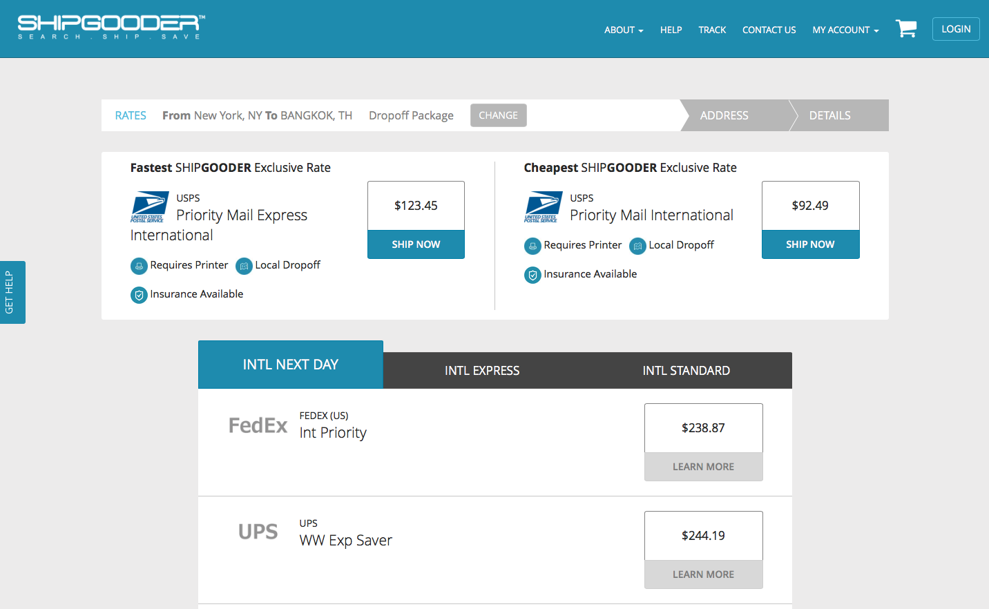 How to Quickly Find and Compare Express Shipping Rates