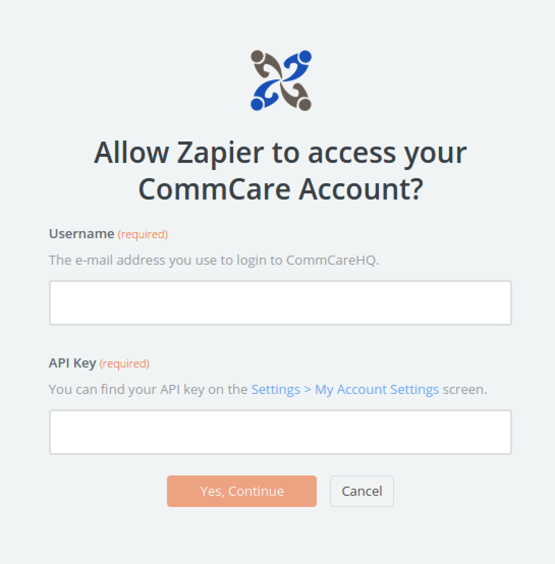 How to Get Started with Commcare on Zapier | CommCare | Help & Support ...